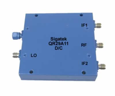 I Q modulators demodulators image reject mixers quad if mixers
